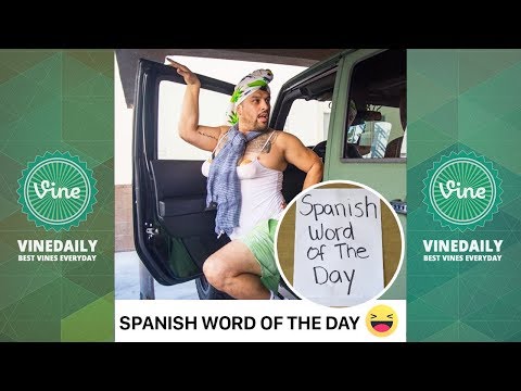 FUNNY SPANISH WORD OF THE DAY - Jay Mendoza IG Compilation