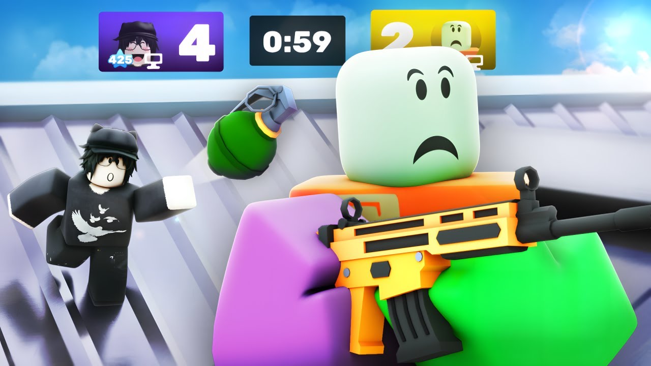 I Used ONLY Default Loadout To Reach A 4000 STREAK (Roblox Rivals)