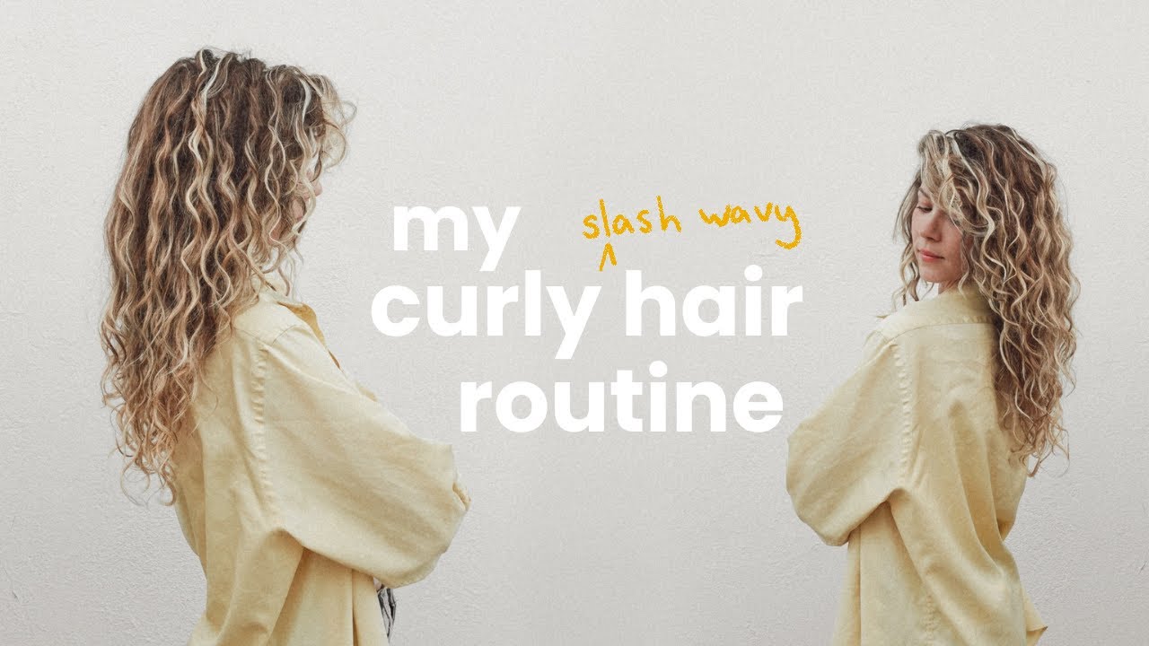 curly + wavy hair routine...with LOTS of volume 🙌🏼 | type 2C/3A |