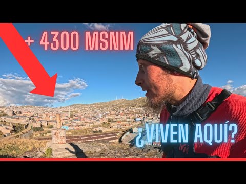 En Esta Ciudad viven a más de 4300 msnm