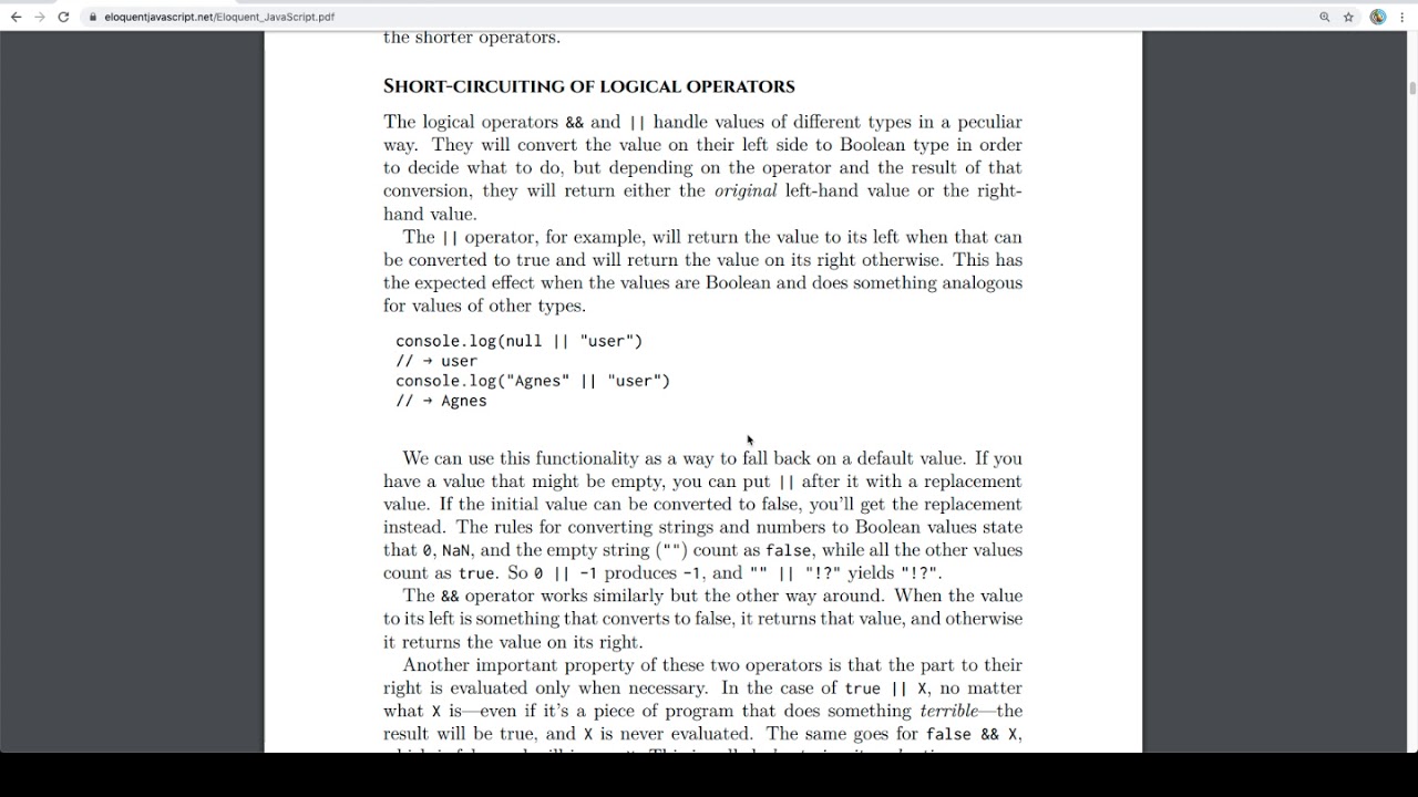 Eloquent JavaScript Read-Along - Values, Types, and Operators - 008 - Automatic Type Conversion