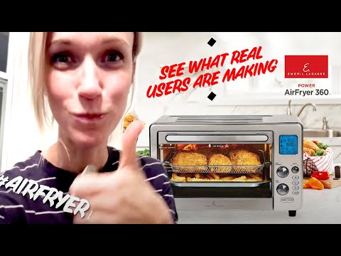 Emeril 360 Emeril Lagasse Power AirFryer 360 Review | Brittany's Crispy Air-Fried Vegetables