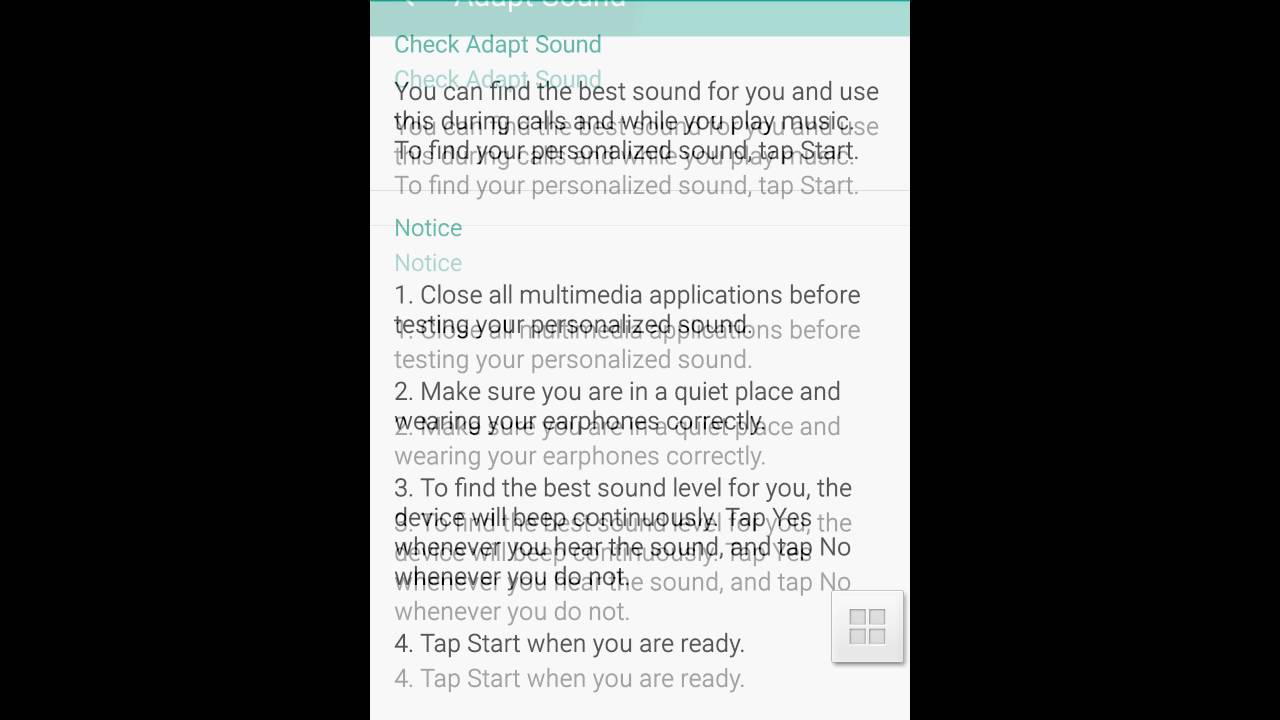 Android - Recommended Settings for CC Swiper