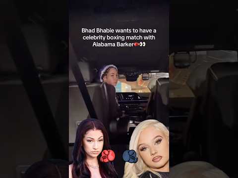 Bhad Bhabie Says she’s going to Beat Up Alabama Barker 🥊❌❗️ #shorts #bhadbhabie