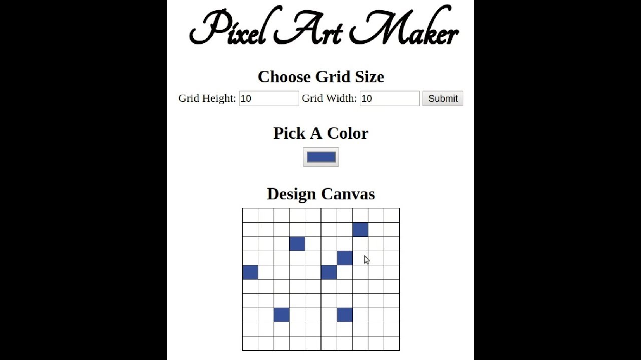 Udacity: Pixel Art Maker