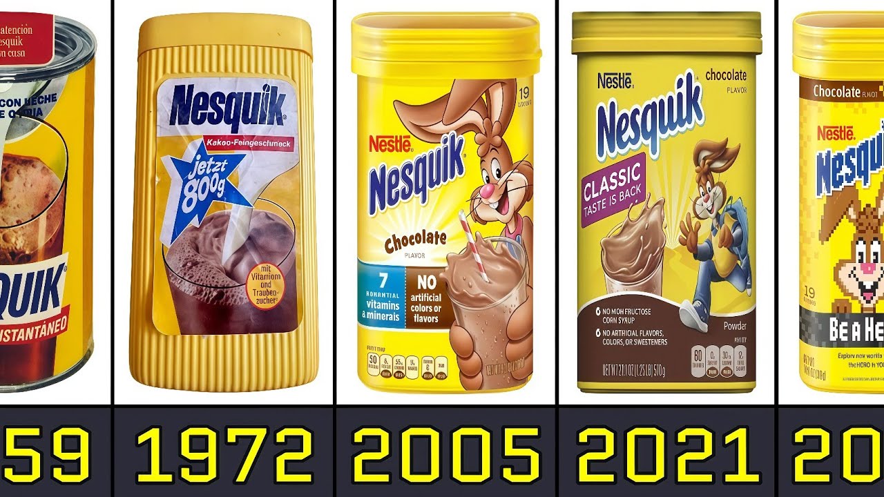 The Evolution of Nesquik From 1948 to 2026