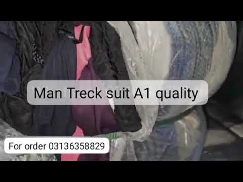 Man Treck suit A1 quality 50 kg bandl Original packing London