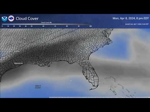 Partial Solar Eclipse Weather Forecast For East Central Florida (Updated April 7th)