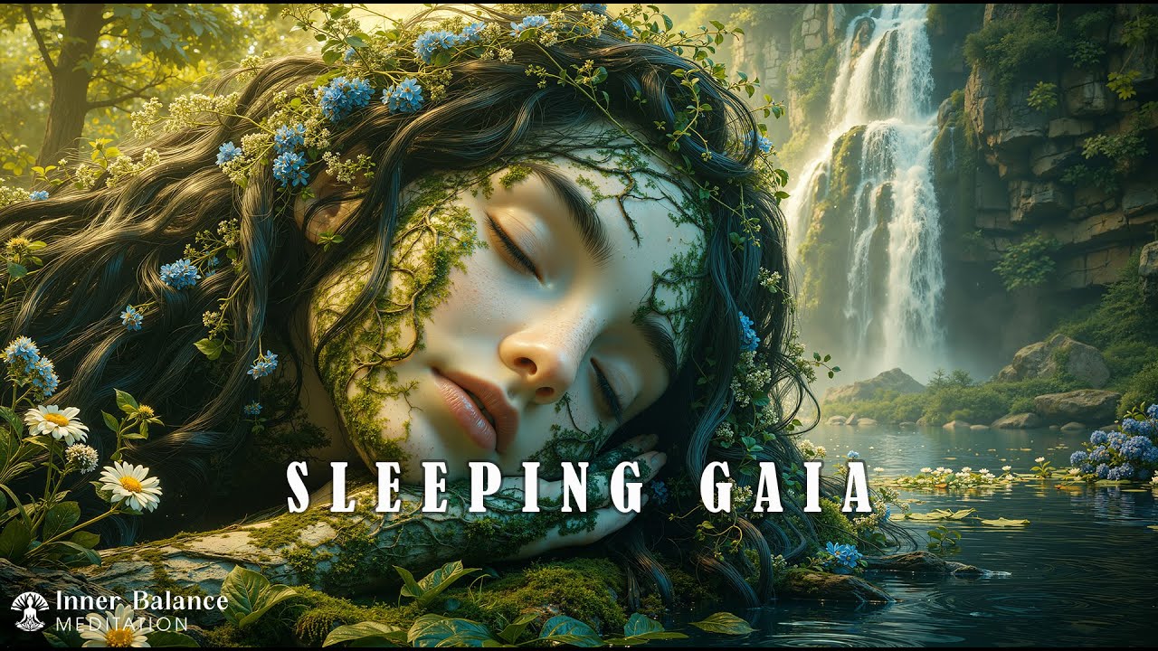 Sleeping Gaia | 528Hz | Full Body Relaxation & Deep Soul Renewal | Meditation Soundscape For Slee...