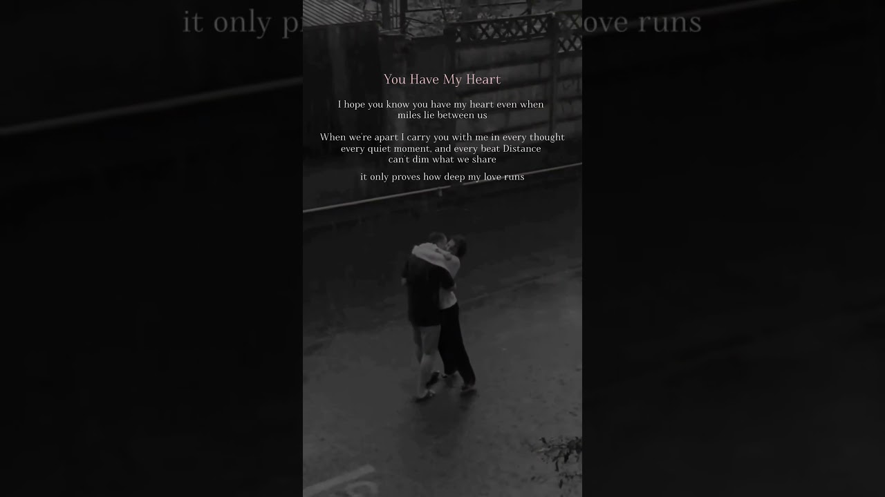 You Have My Heart Forever ❤️ | True Love Quotes