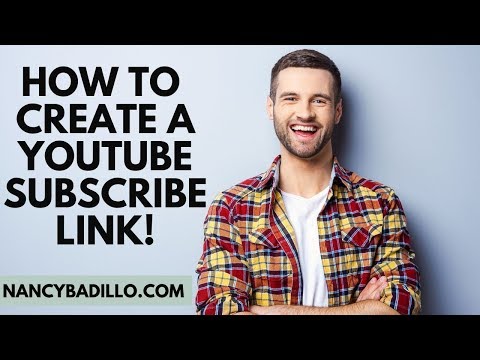 How To Create A YouTube Subscribe Link 2023 | Create Subscribe Button