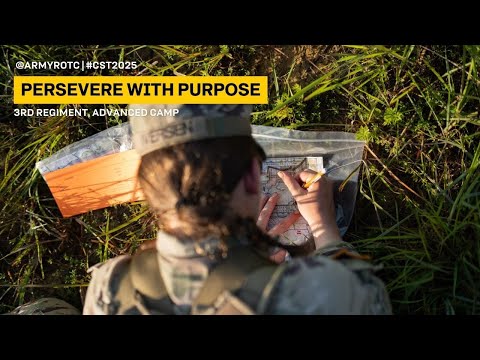 Persevere with Purpose | 3rd Regiment, Advanced Camp | CST 2025