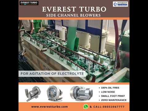 Agitation & Product Drying In Electroplating / Automatic Plating Lines / Barrel Plating