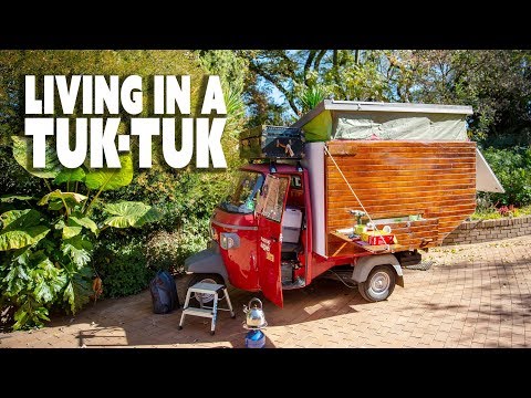 Meet Tukaya, the Tiniest Tuk-Tuk Camper With Dreams of a Micro-House ...