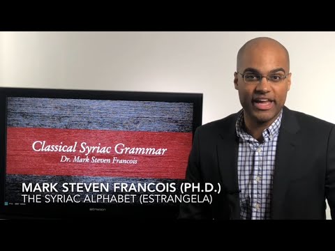 The Classical Syriac Alphabet: The Names of the Letters and the Sounds ...