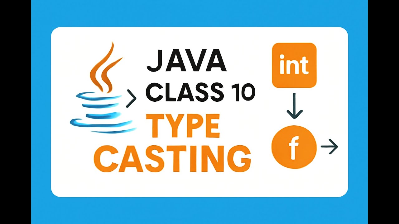 Java Day 10 | Type Casting in Java | Widening & Narrowing Explained