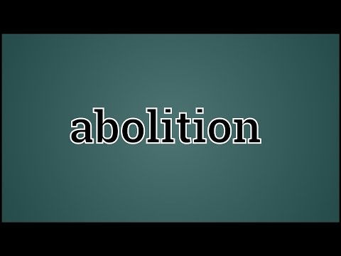 What Abolition Means