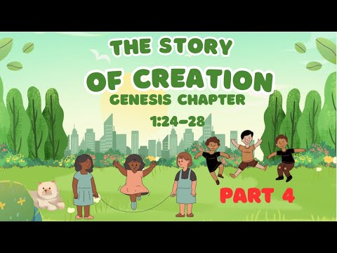 Bible Study for Kids! The Story of Creation-Part 4