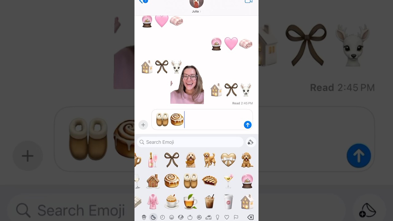 CUTE CUSTOM EMOJI TUTORIAL FOR iOS 18.1!! 🎀🌟🩷
