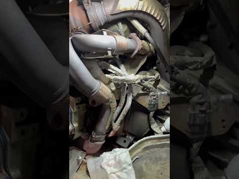 The proper way to install a V band turbo clamp! #shorts #mechanic #automobile #turbo #ford