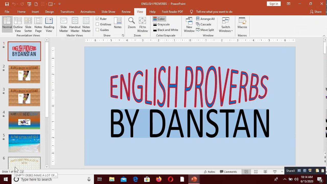 POWERPOINT DAY 5