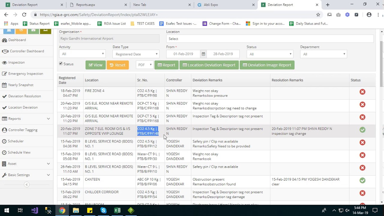 How to Generate Deviation Report