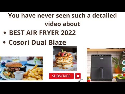 BEST AIR FRYER 2022/ COSORI Dual Blaze/ AIR FRYER NEXT LEVEL