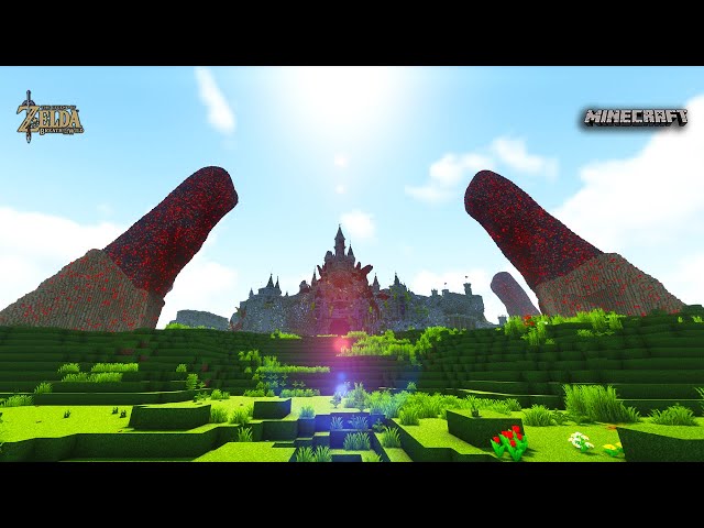 Hyrule Castle Breath of the Wild - Pre Calamity (Bedrock Edition) Minecraft Map