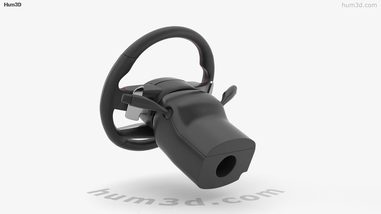 Steering wheel 3D model by 3DModels.org