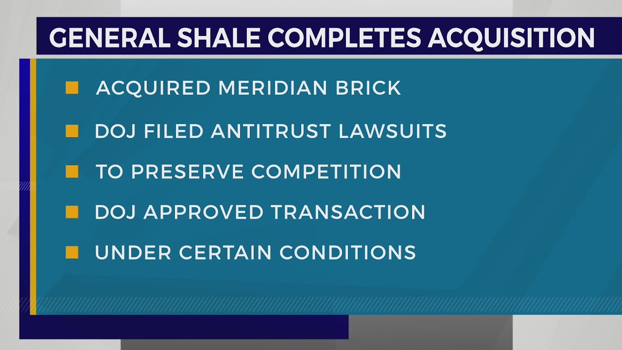 General Shale finalizes acquisition of Meridian Brick