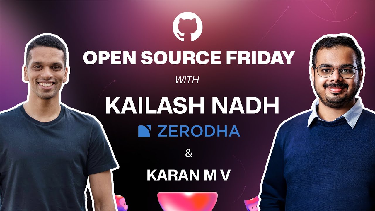 Open Source Friday with Zerodha's Kailash Nadh