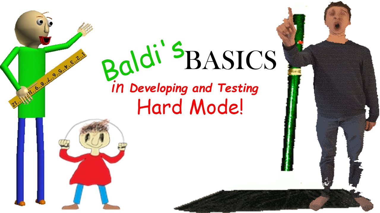 Baldi's Basics In Developing And Testing Hard Mode Update Trailer!