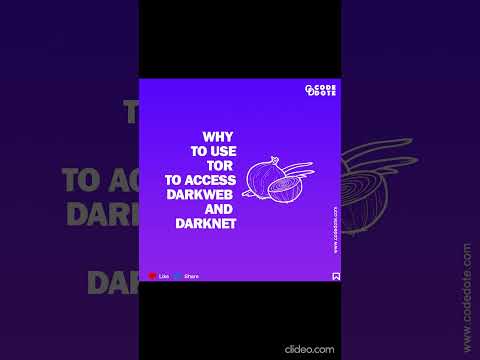 Why to use TOR to access darkweb and darknet