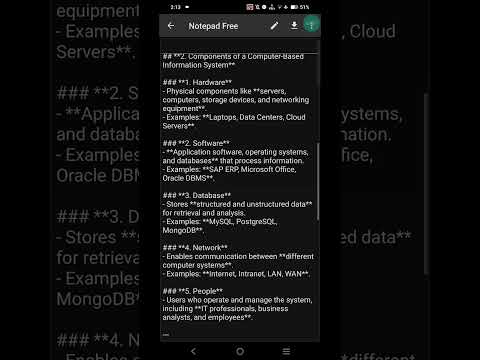 Computer-Based Information System (CBIS) | Deep Dive Explanation
