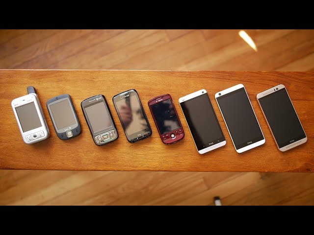 A look back at the evolution of HTC's smartphone designs - PhoneArena