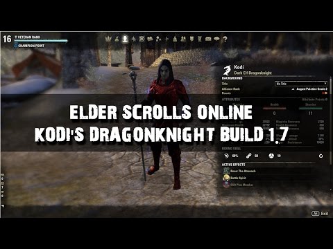 Kodi's Dragonknight PvP Build — Elder Scrolls Online