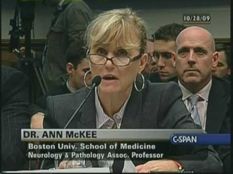 NFL Concussions - CTE - Dr. Ann McKee on C-SPAN Oct 2009