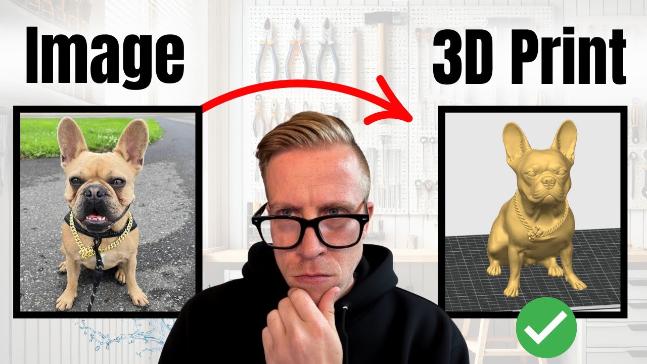 How to Turn an Image into a 3d Print Model - Super EASY!