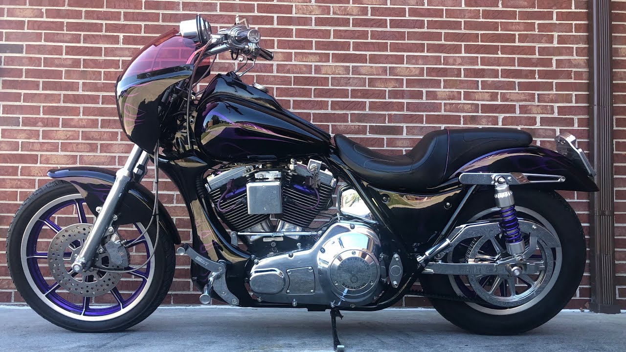 Bike check | 1985 Harley FXRS | Frame off build | Bay Area club style