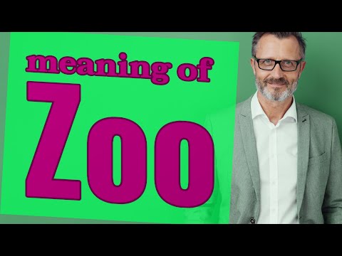 Zoo | Meaning of zoo π π π
