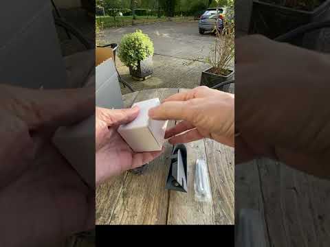 What's in the Starlink box?  Short Wall Mount kit