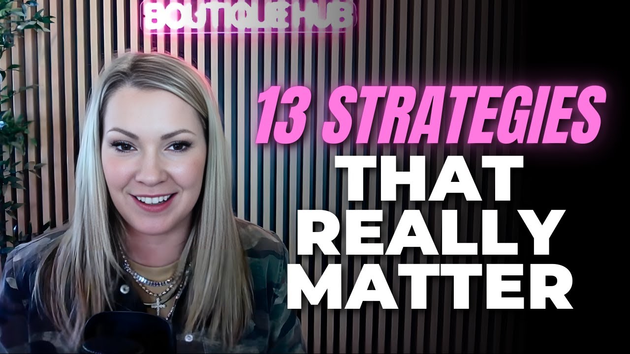 The 13 Strategies Boutique Owners Need for 2026