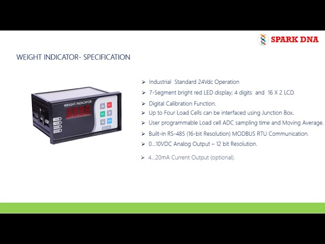 Weight Indicator - Digital Load Cell Indicator Manufacturer from Coimbatore