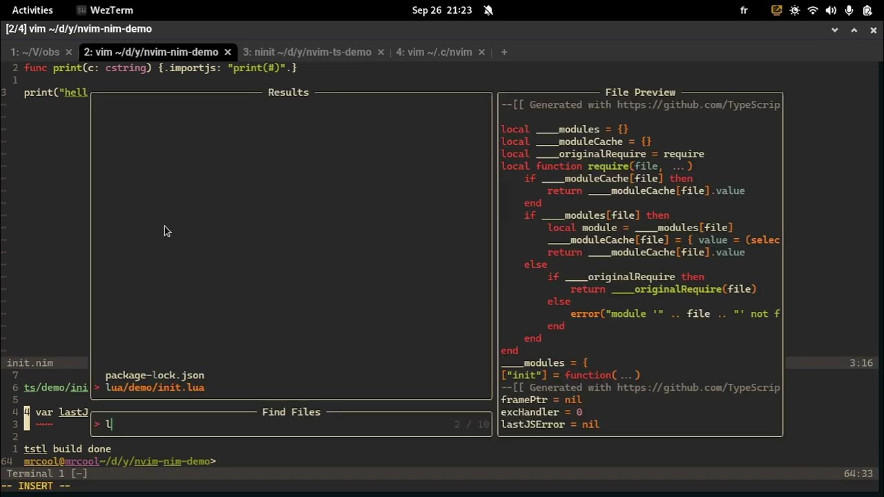 Write neovim plugins with typescript and nim