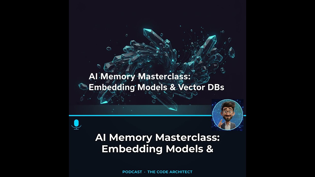 AI Memory Masterclass: Embedding Models & Vector DBs | The Code Architect #embeddingmodels