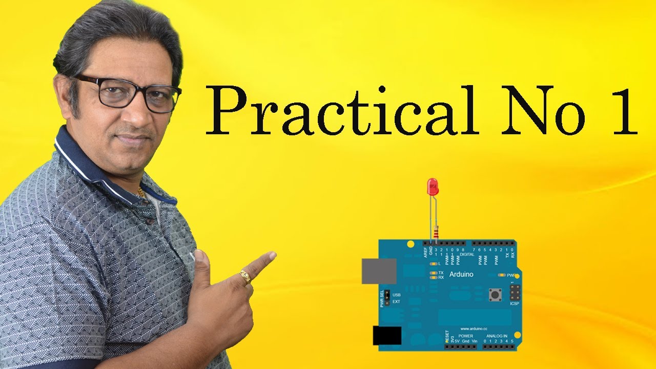 LED Blink practical no 1 | Kavedia Sir | Arduino Basic Course | IOT