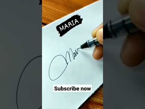 how to write name signature in cursive writing // #signature #shorts#youtubeshorts #cursivewritingen