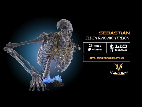 💍 Sebastian | Figure | Elden Ring Nightreign FAN ART・ 3D File for 3D ...