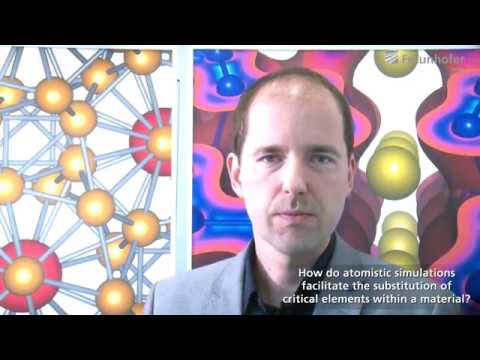 Atomistic simulation: substituting critical elements in materials - Dr. Daniel Urban, Fraunhofer IWM