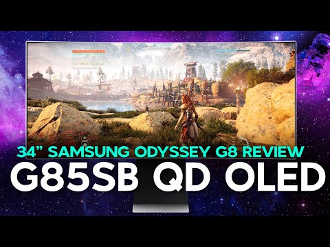 Samsung G85SB 34" QD OLED Review | G8 Odyssey Monitor